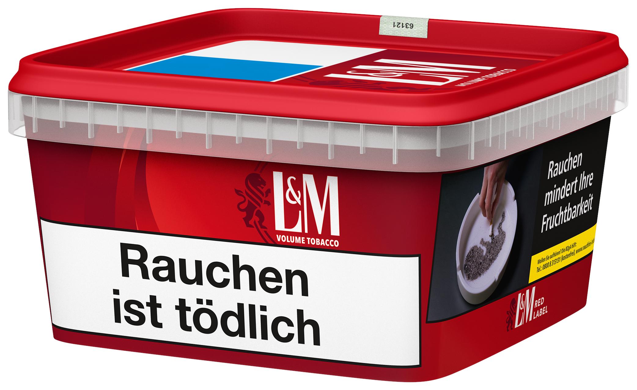 L&M Red Volumentabak Big Box 1 Eimer 120 Gramm | 1821_p