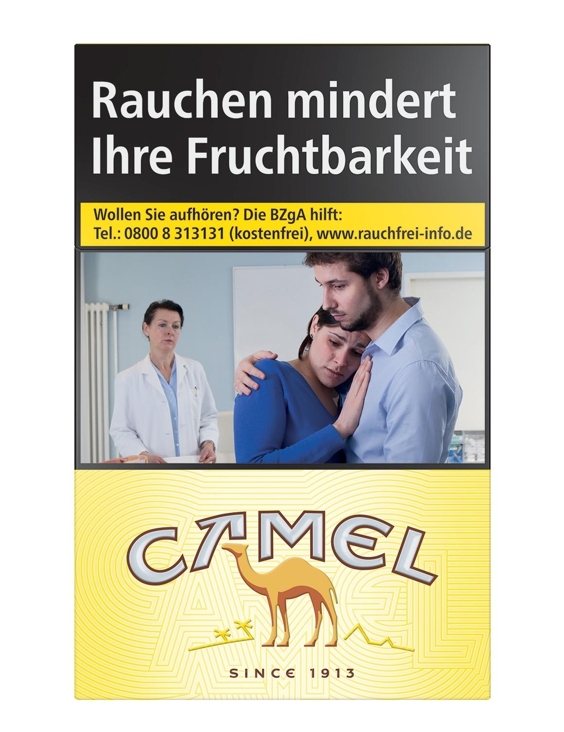 Camel Yellow Long XXL Zigaretten 1 Stange | 155