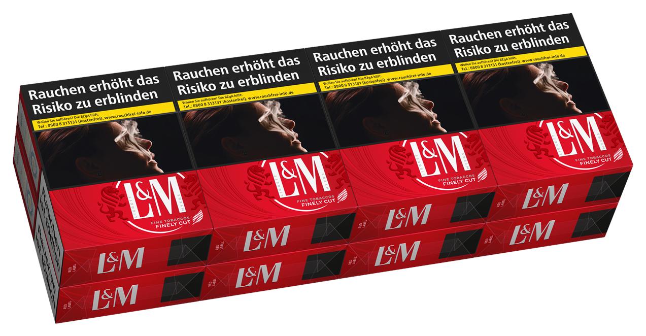 L&M Red 2XL schmal Zigaretten 1 Stange | 020009370015