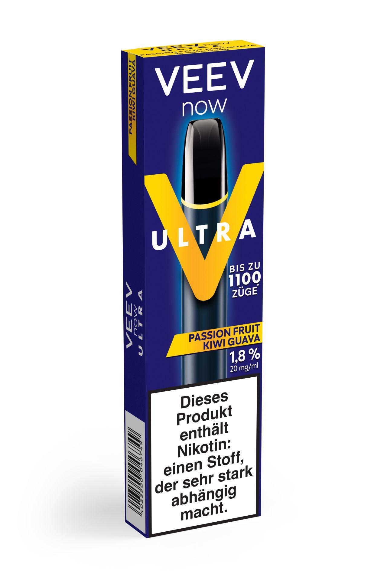 VEEV NOW ULTRA Passion Fruit Kiwi Guava 20mg 1 Packung 1 Stück | 9154_p