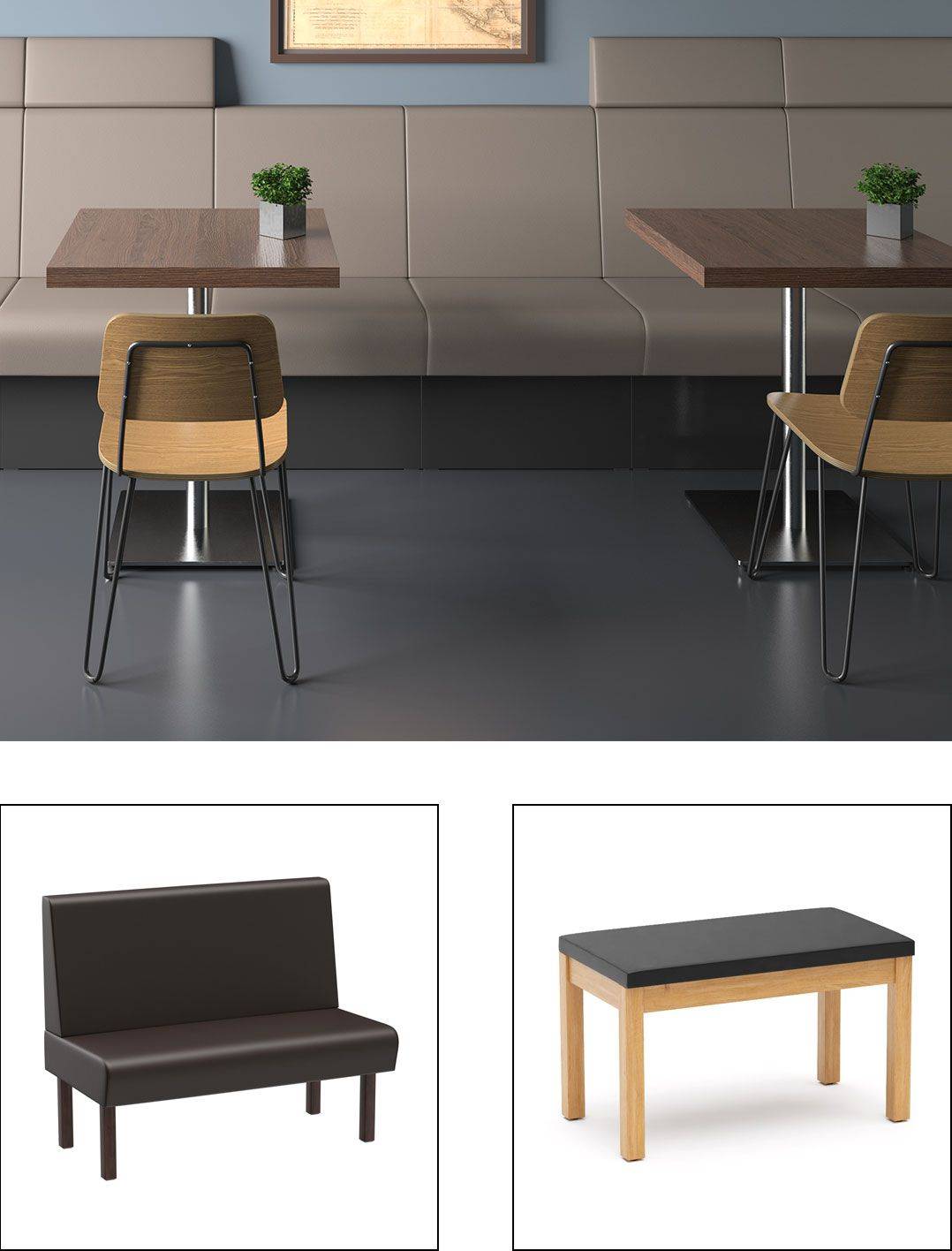 Bench seating systems: comfort & elegance | GO IN